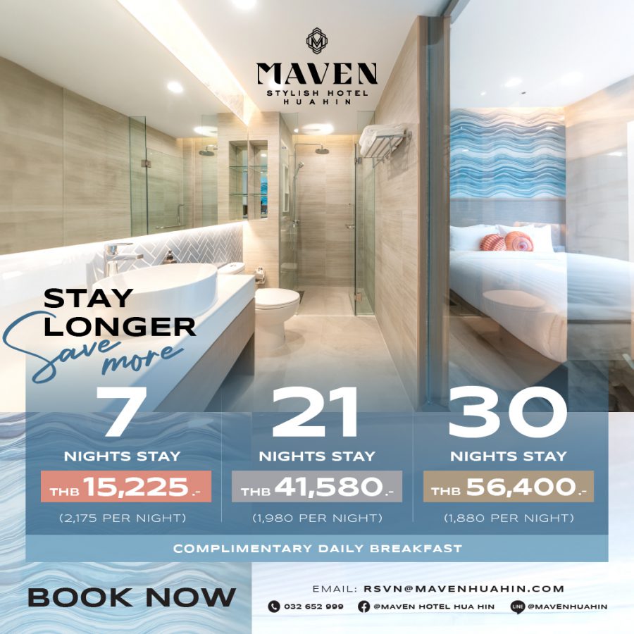 Promotion | Maven Stylish Huahin (Official Hotel Website)
